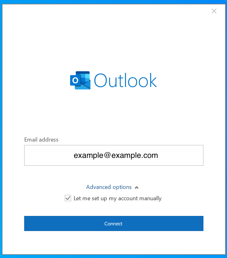 How do I add my WebMail email to OutLook? – Intruity